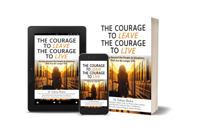 Courage to Leave Courage to Live Transformational Book by Takara ...